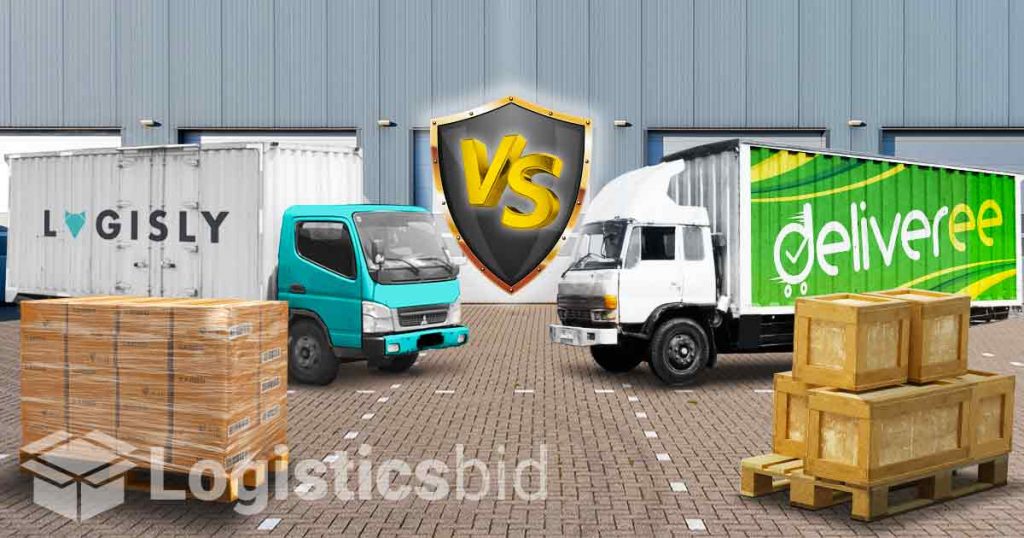 Logisly vs Deliveree: Menandingkan 2 Smart Trucking 2025